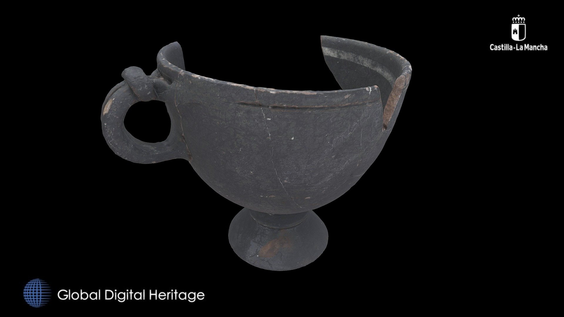 Roman Cup, Castilla-La Mancha, Spain - Download Free 3D model by Global ...