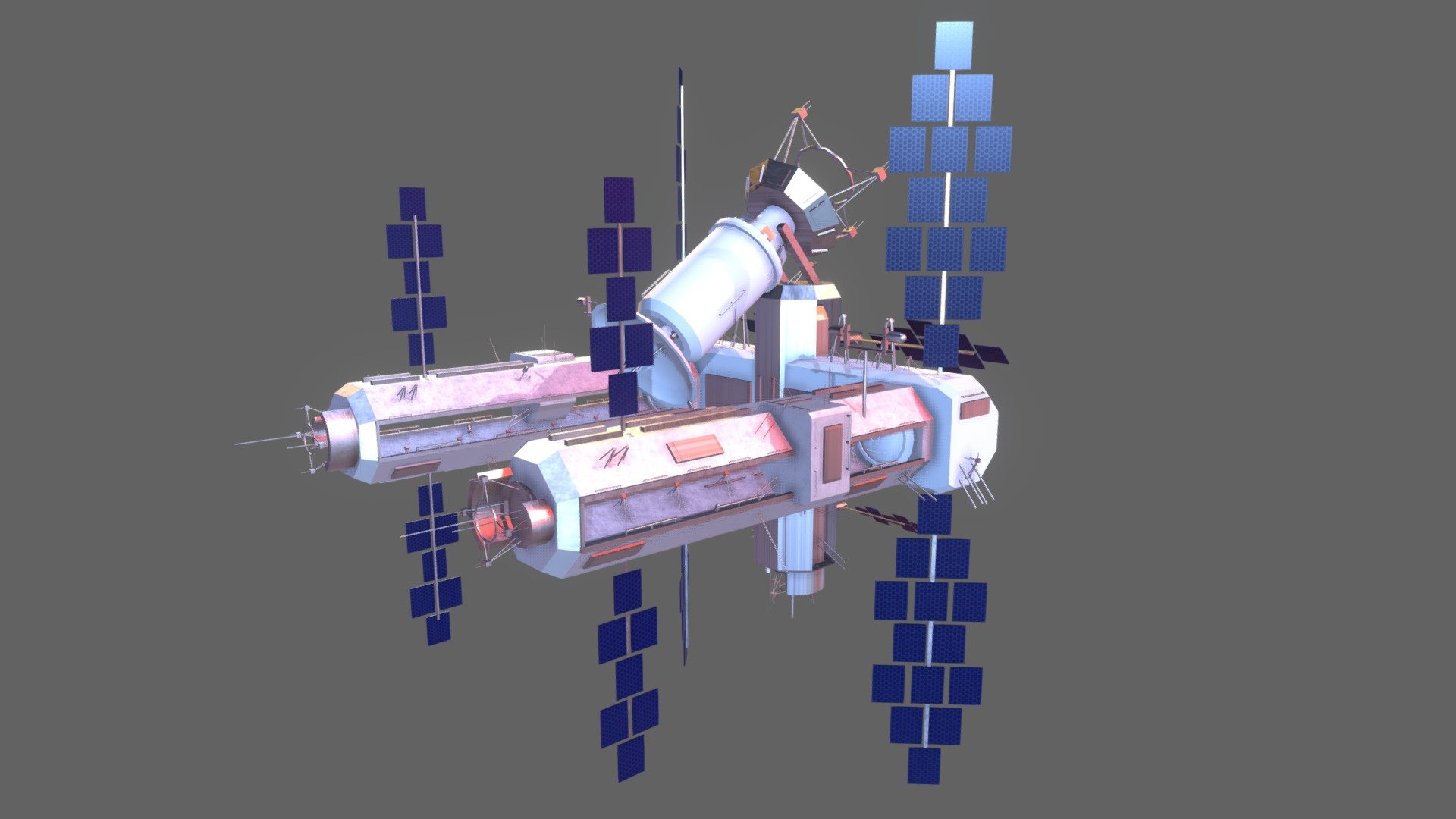 Space Base - 3D model by Dingeldein [63ea968] - Sketchfab