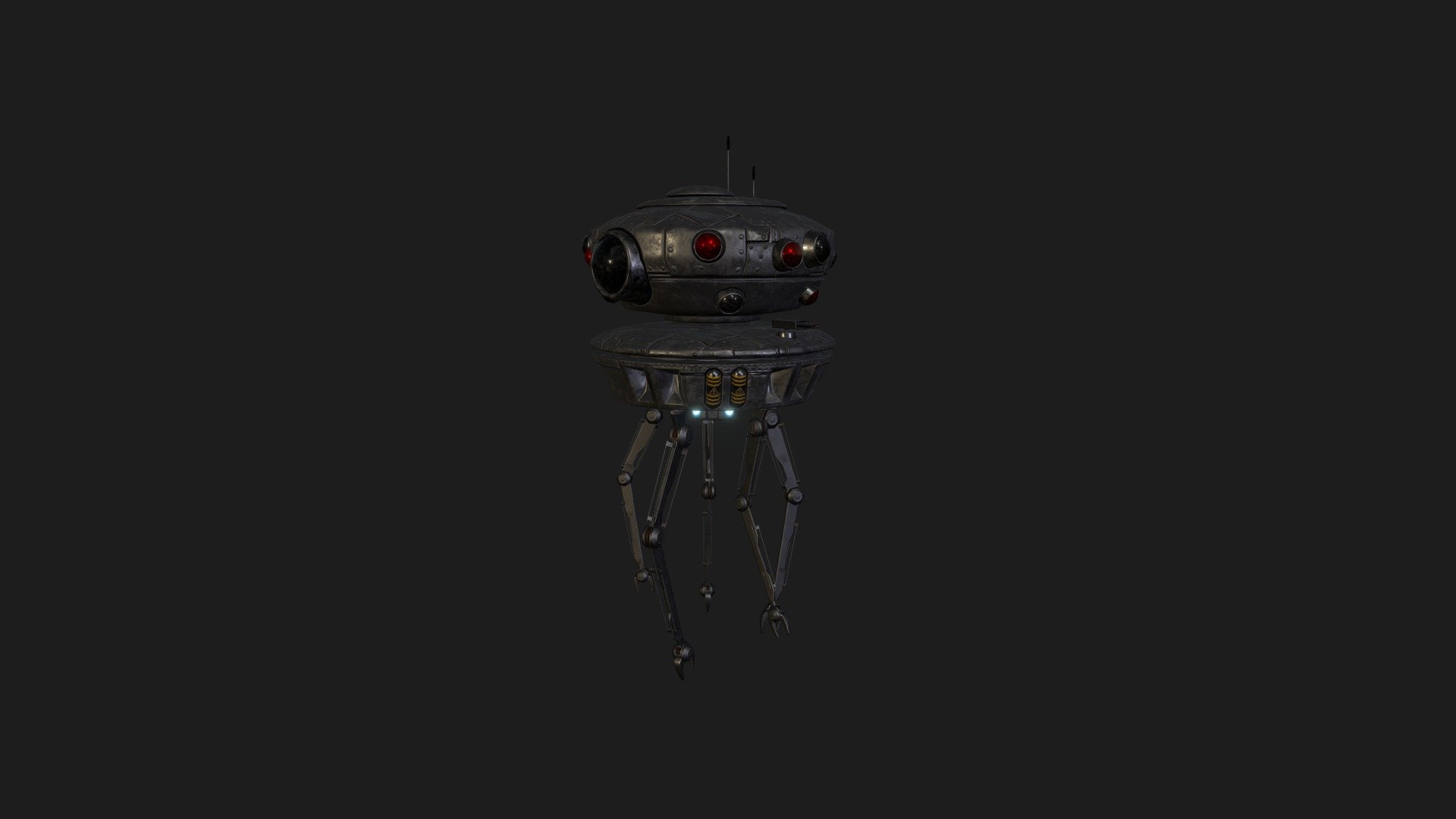 Star Wars: Probe Droid - 3D model by linkrealities [63eb971] - Sketchfab