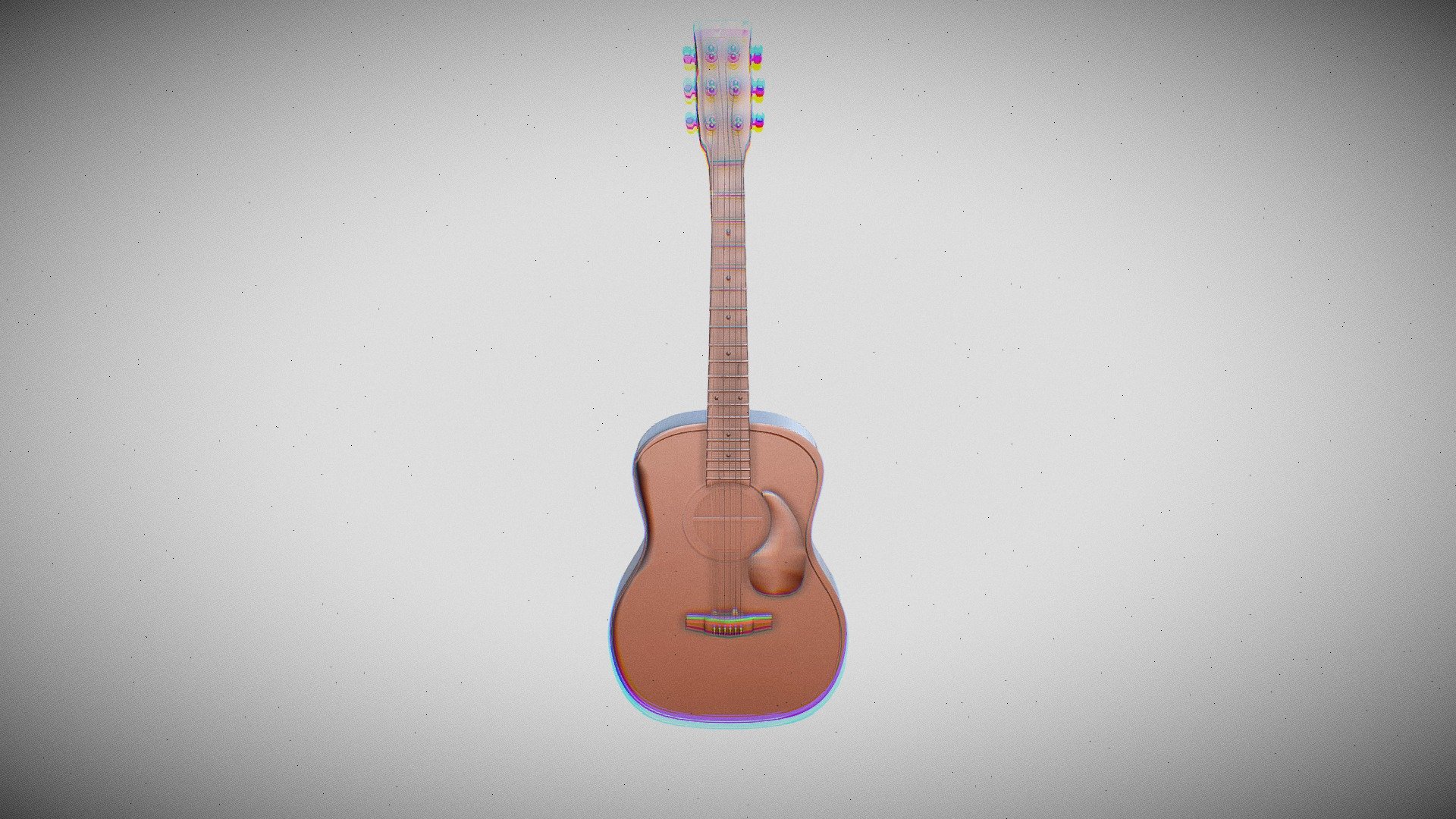 Blender Guitar - 3D model by bujuma2002 [63ecc68] - Sketchfab