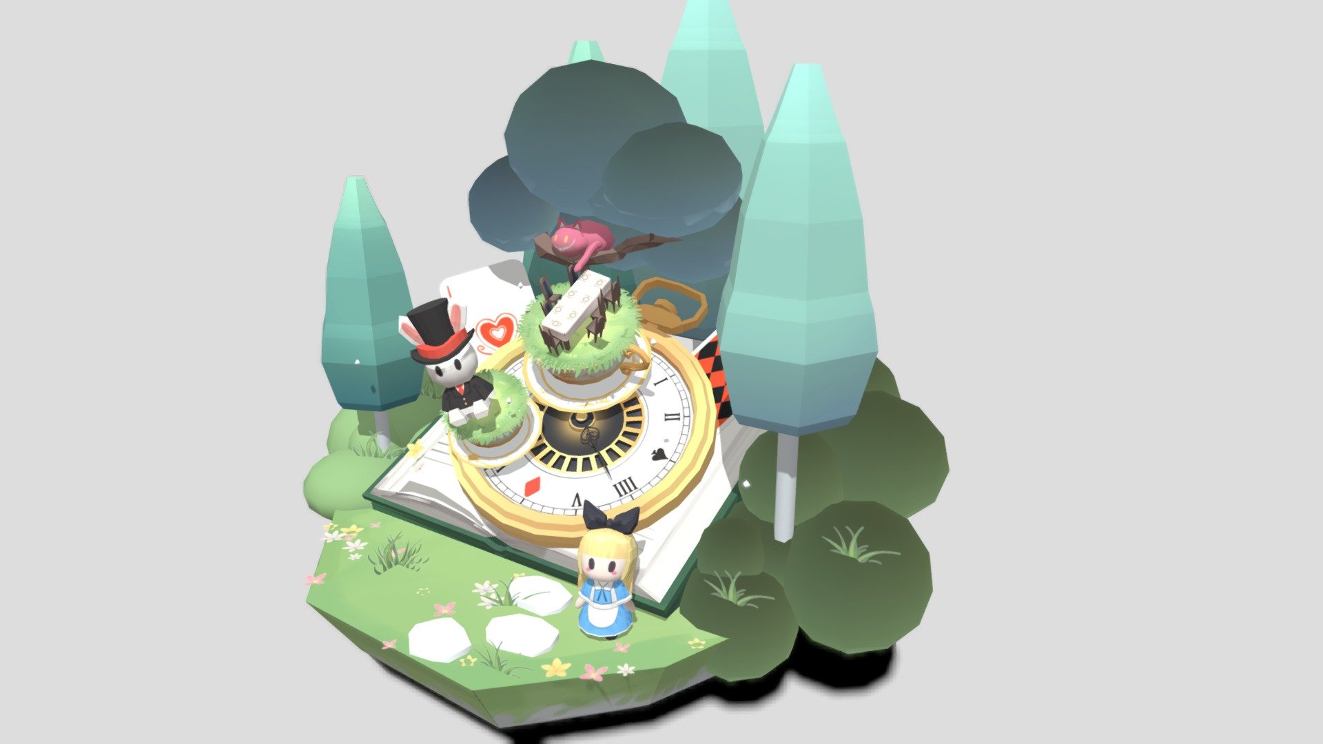 Alice - 3D model by x8aj3aj3 [63ee32e] - Sketchfab