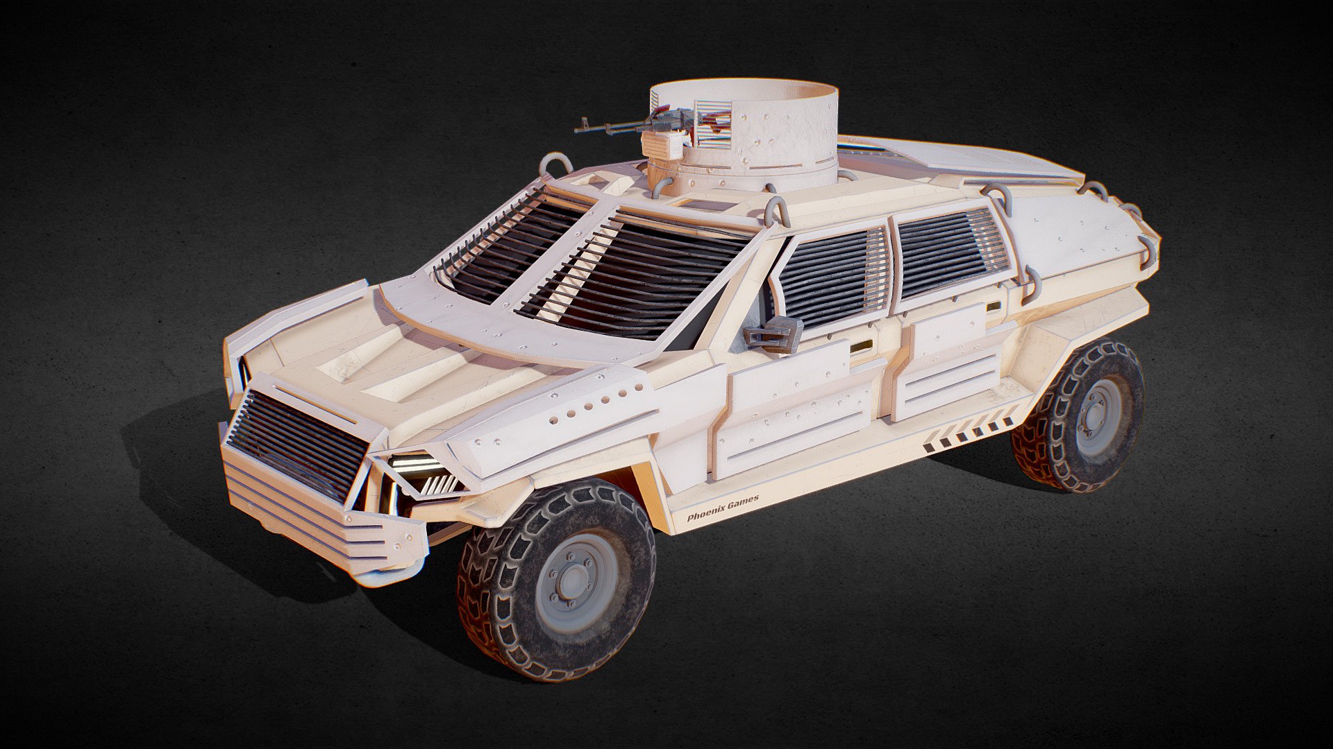 Military Suv Gameready - Buy Royalty Free 3D model by Kasit Studio ...