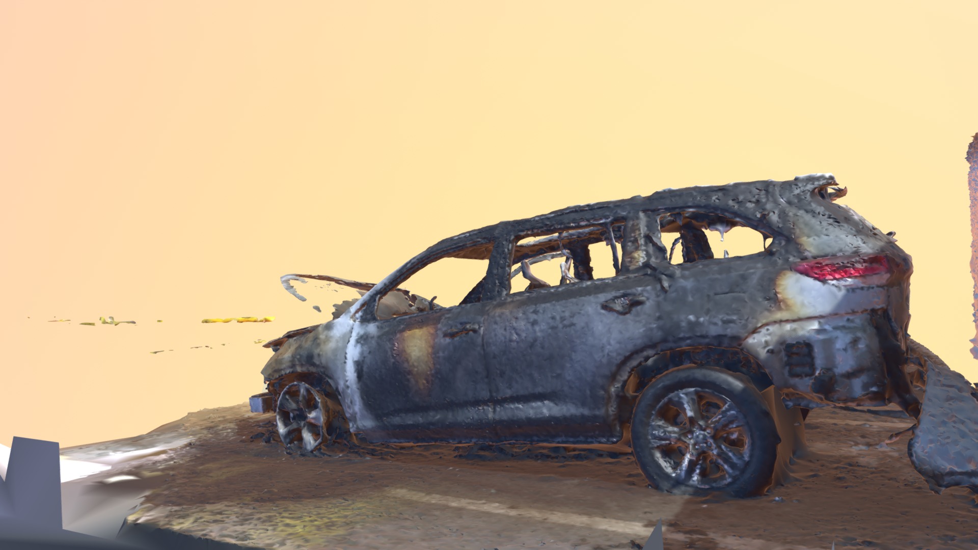 Toyota Highlander Hybrid 2018 FIRE - 3D model by burindunsmor [63f1fce ...