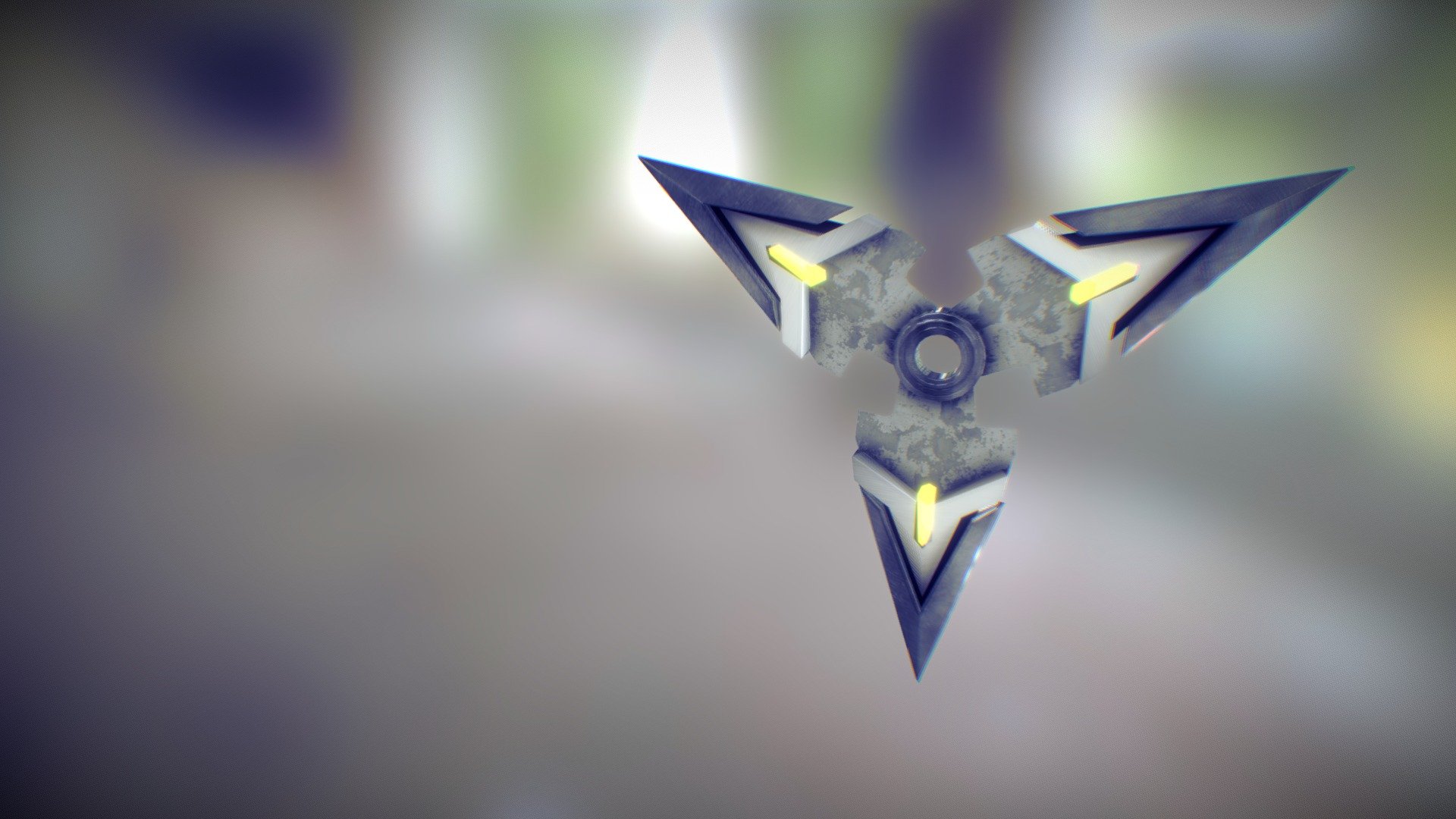 Genji Ninja Star - 3D model by yurifidalgo (@yurifidalgob) [63f2348 ...