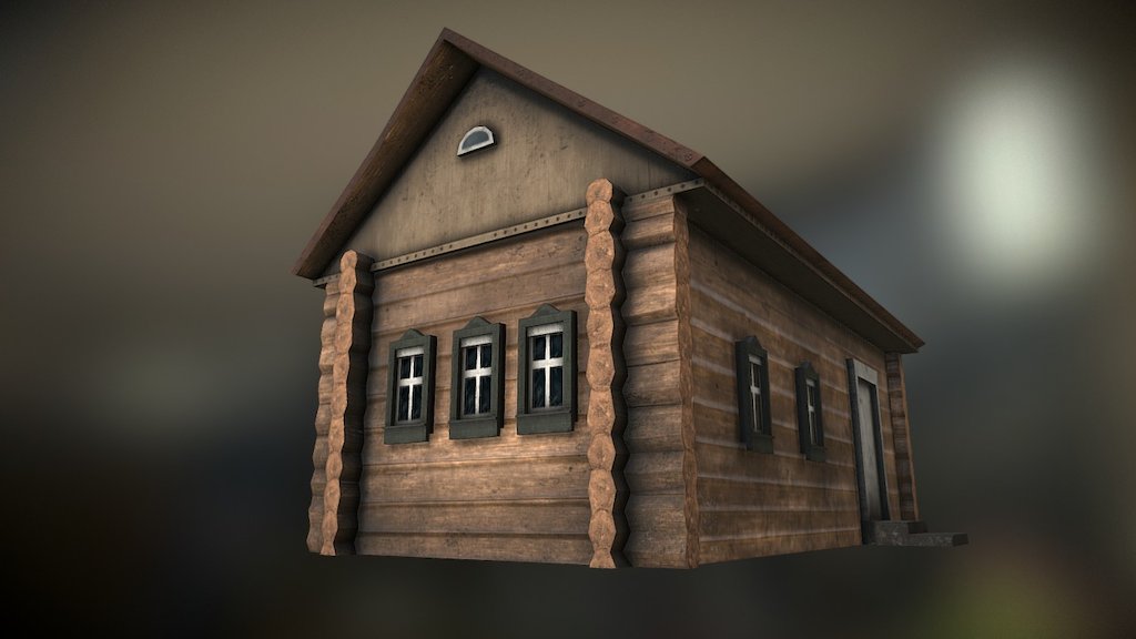 Traditional Russian Cabin