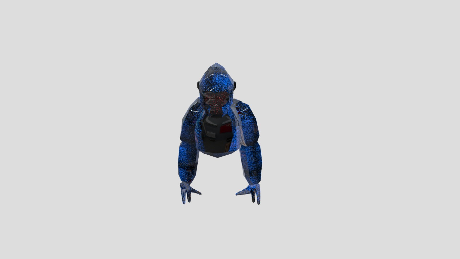 Clouds Gorilla horror CLOUDS TRICITY (Fa - Download Free 3D model by ...