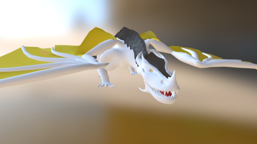 Dragon-v1 - 3D model by yugo0364 [63f47b7] - Sketchfab