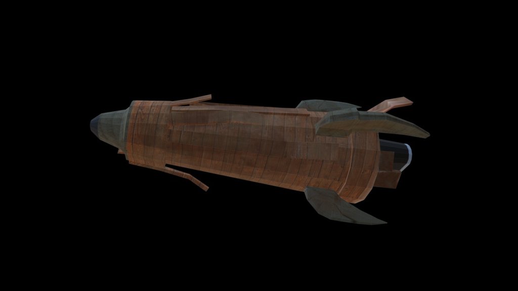 COHETE - 3D model by J Felipe (@pixfel) [63f4bdf] - Sketchfab