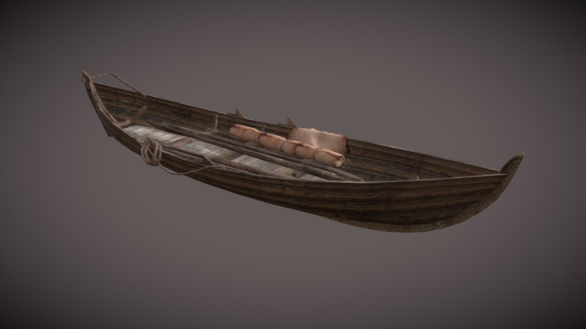 Oselvar wooden boat. - Download Free 3D model by Arkikon (@ragnar ...
