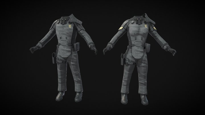 Suit 3D models - Sketchfab