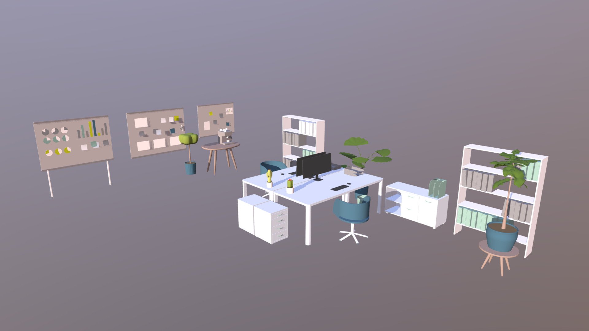 OFFICE - 3D model by melonfries [63f6a5e] - Sketchfab