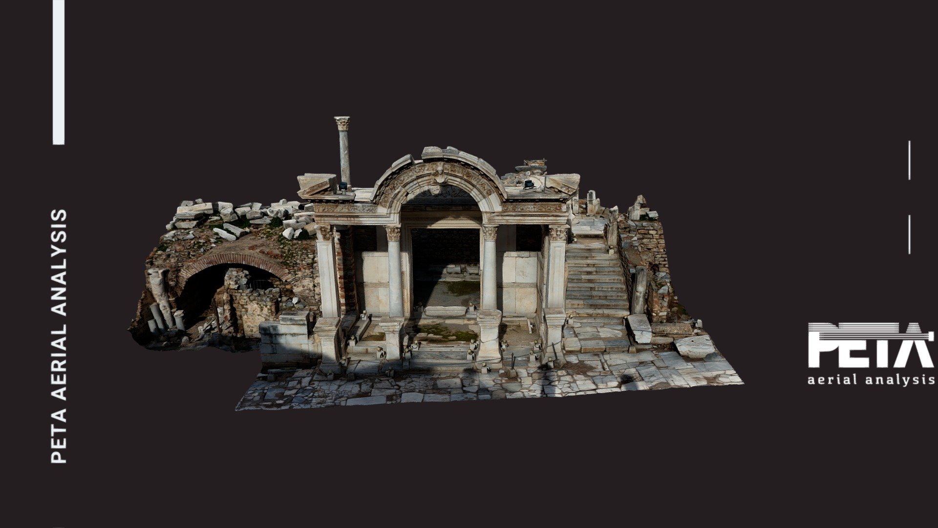 Ephesus Temple - 3D model by Alper BASIRAN (@petaaerial) [63f71a8 ...
