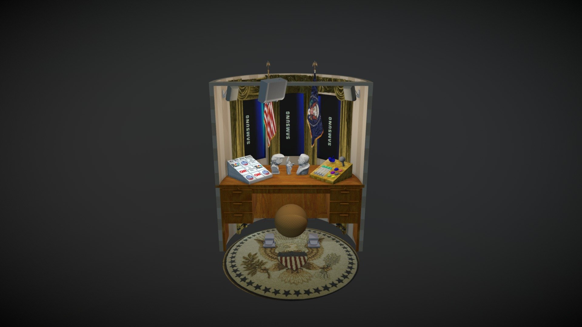 Trump Simulator - Download Free 3D model by mad_jax [63f864f] - Sketchfab