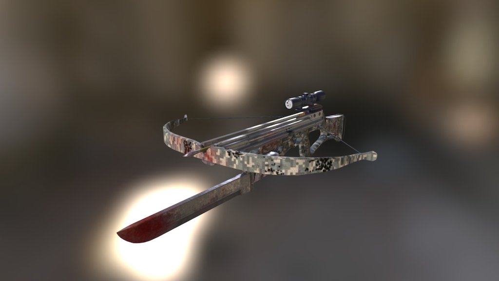 Crossbow Textured - 3D model by Jack Collins (@jackcollinsss) [63f8b89 ...