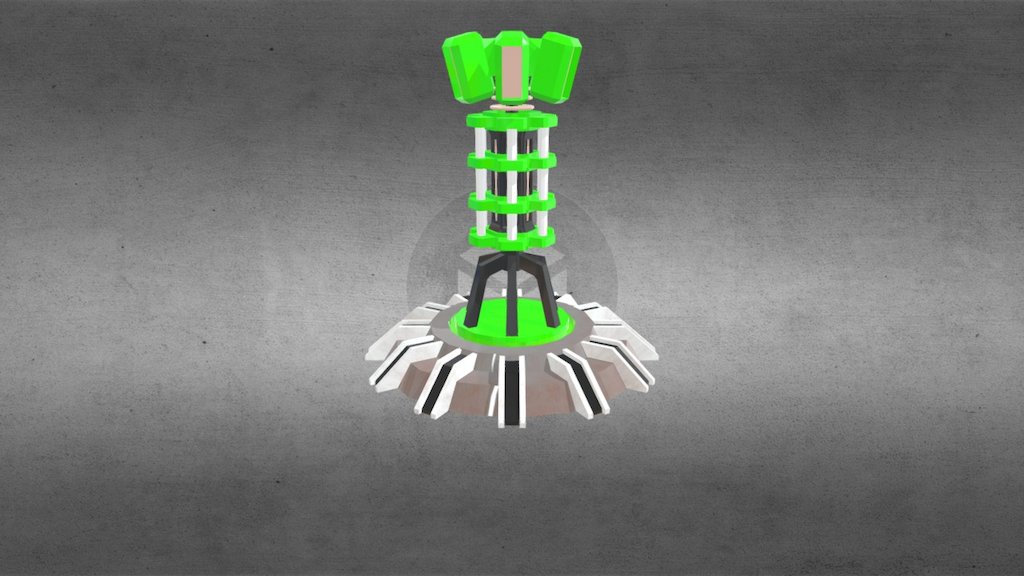 TeslaTower Lv3 - 3D model by AmbervanVeen [63f91b2] - Sketchfab