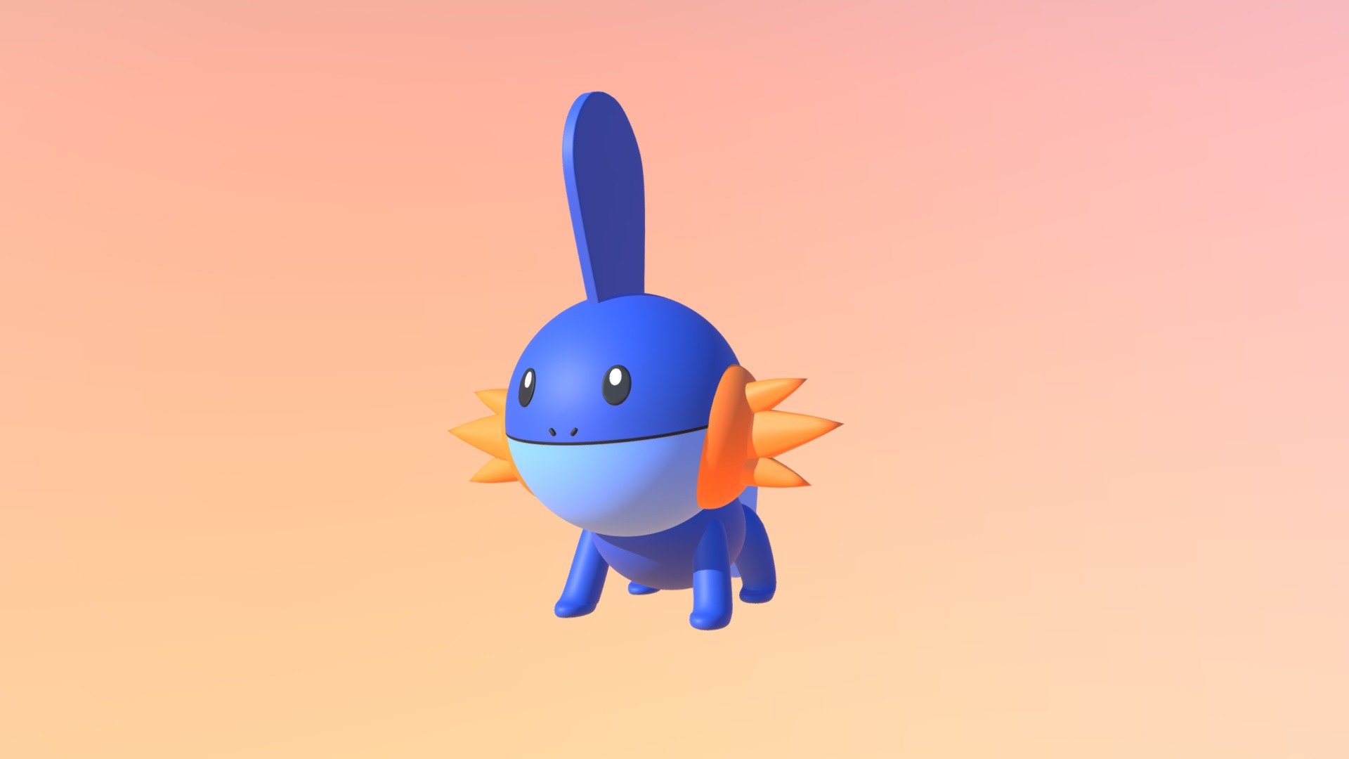 Mudkip Speed Model - 3D model by TaylynPowers [63fcff9] - Sketchfab