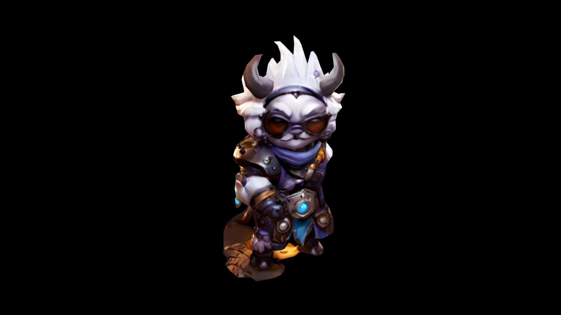 Furry Viking Village Guardian A small, furry c - Download Free 3D model ...