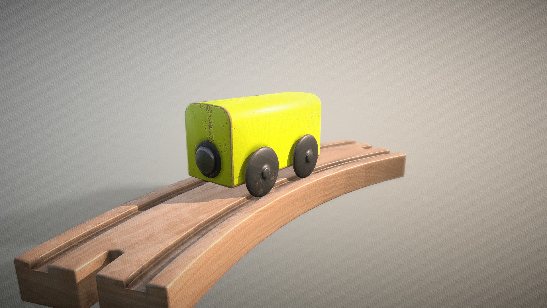 ToyTrain - 3D model by tonyshay [63fe71b] - Sketchfab