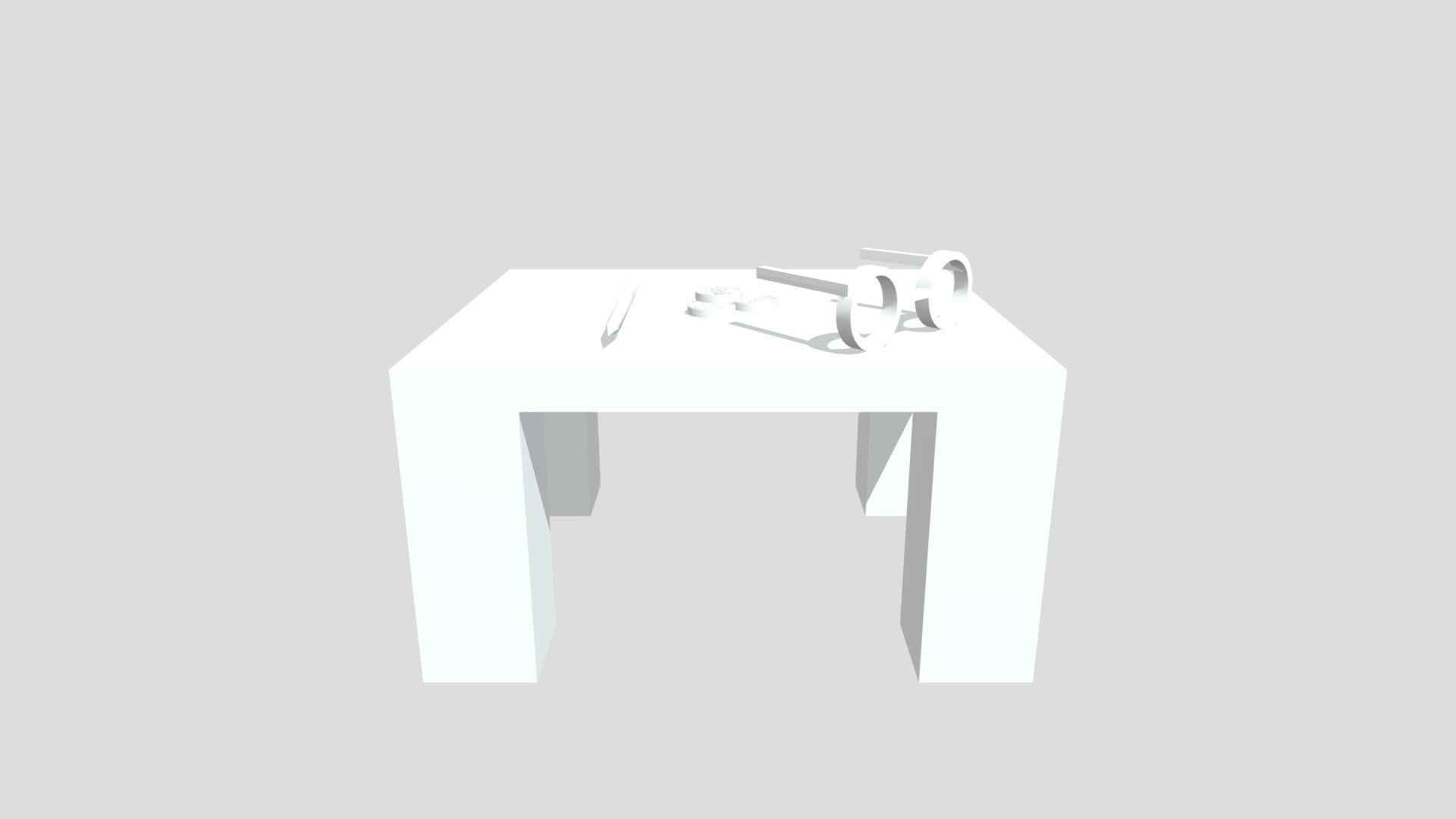 School Table - 3D model by oscdia5865 [63ffbdb] - Sketchfab