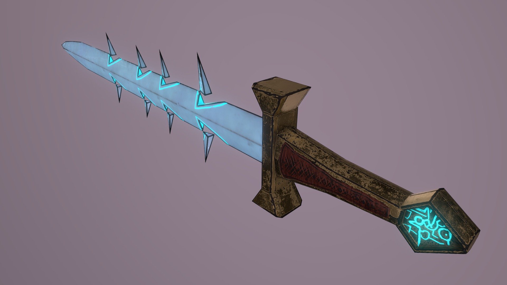 Ripper Sword - 3D model by Heber Soto (@hebsoto) [63ffd42] - Sketchfab