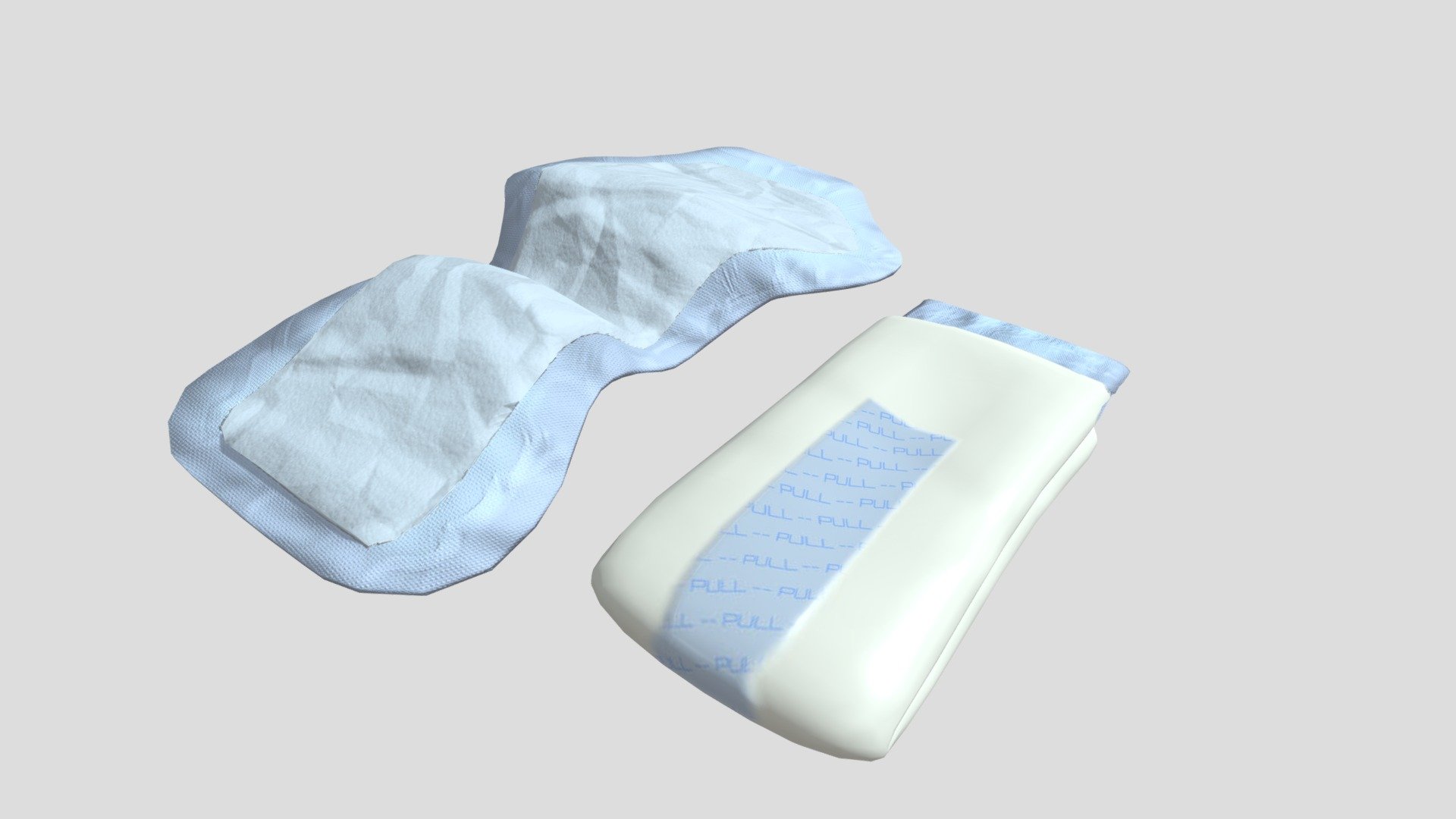 Incontinence Pads - 3D model by BillyJJackson (@pistonstone) [6400452 ...