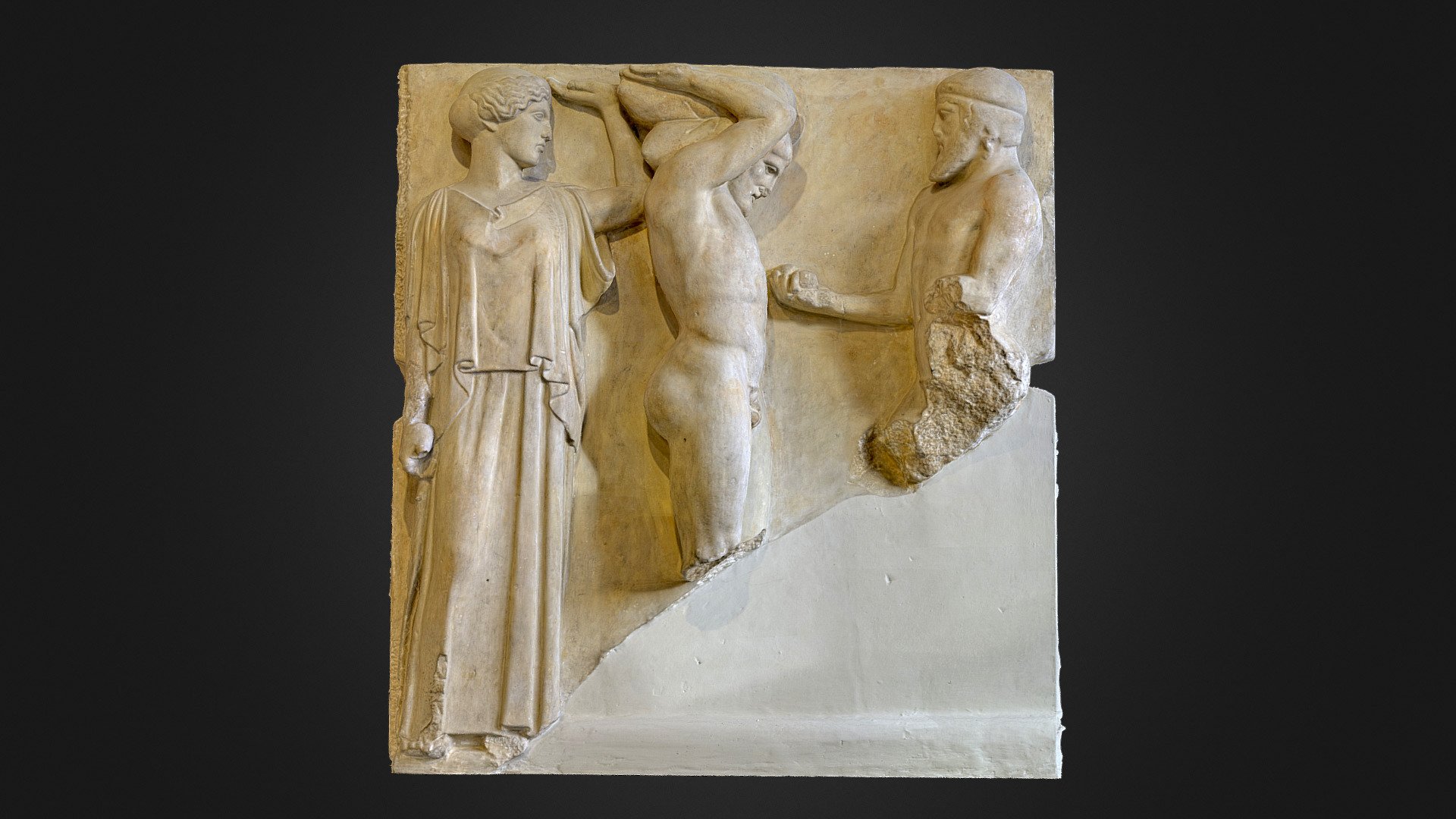 Metope des Zeus-Tempels - 3D model by Henryk Furs (@funix) [64009f0 ...