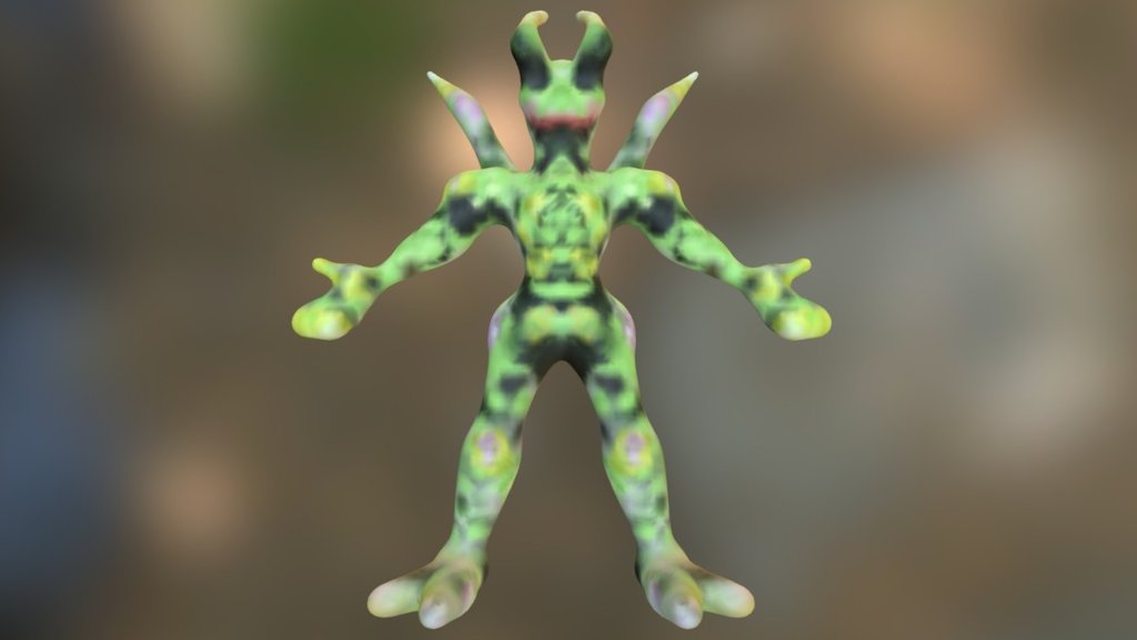 Devil Worm - 3D model by jungdaiwa [6403368] - Sketchfab