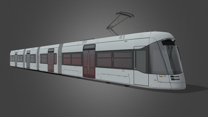 Tram 3D models - Sketchfab
