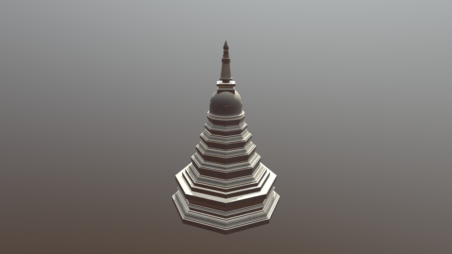 Pagoda Model+ Texture 1 - 3D model by dotnter [6405063] - Sketchfab