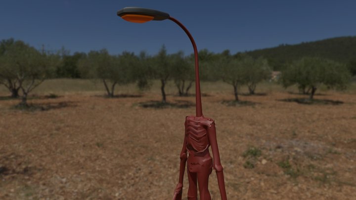 Roblox-siren-head 3D models - Sketchfab