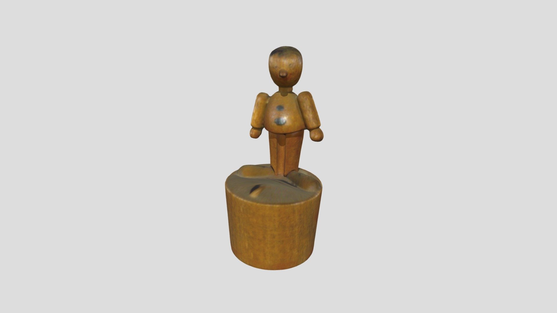 GDR jumping man / DDR Spingmännchen - Download Free 3D model by ...