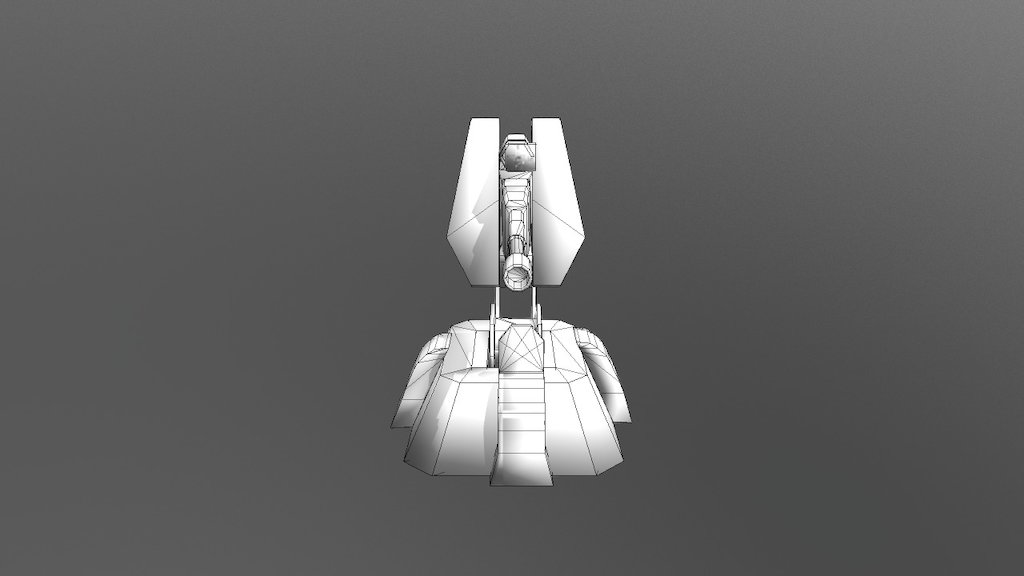 Turret - 3D model by Anthony Milano (@amilano) [6405b40] - Sketchfab