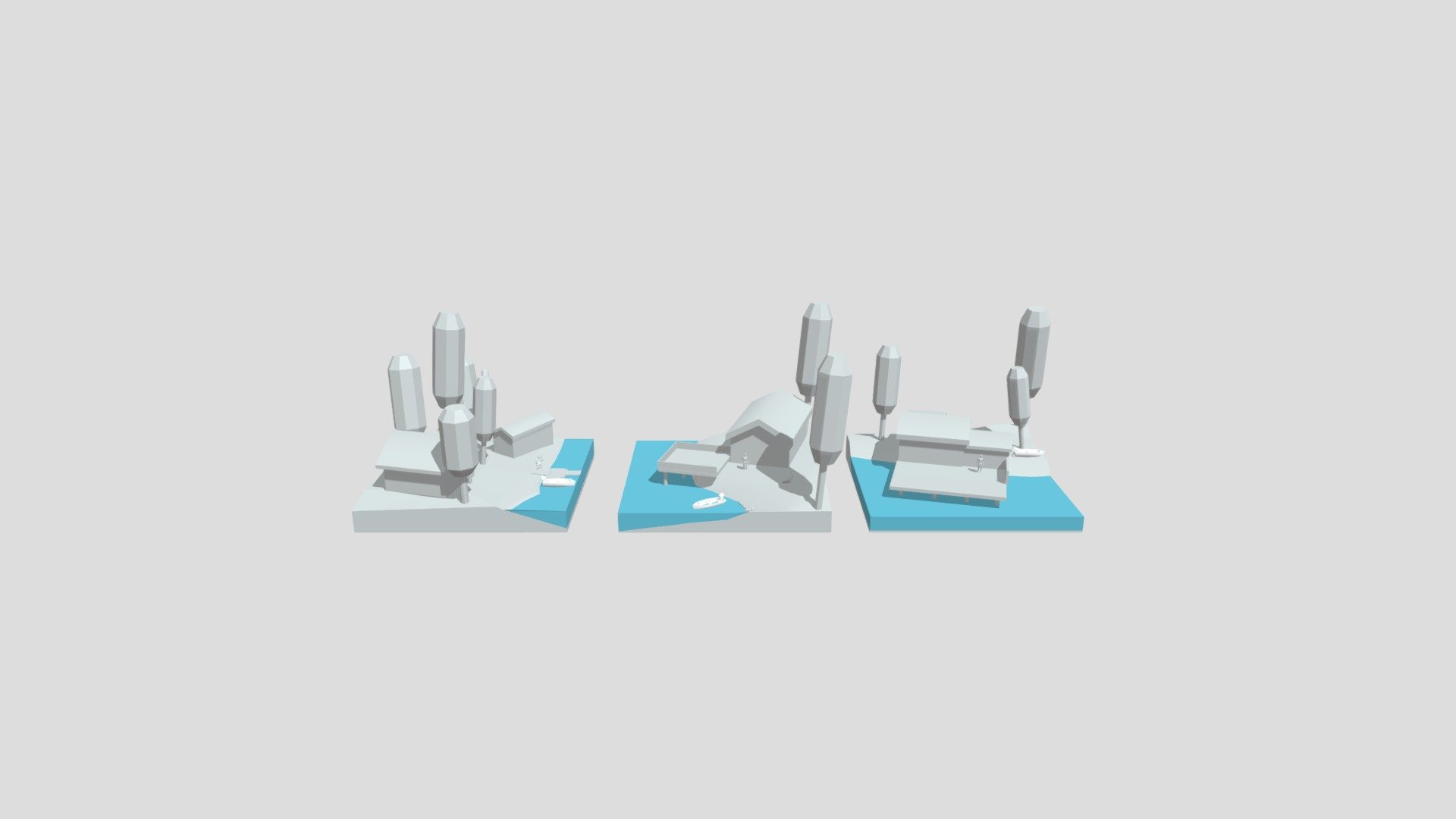 Blockouts_unfinished - Download Free 3D model by Li Haelterman (@Li ...