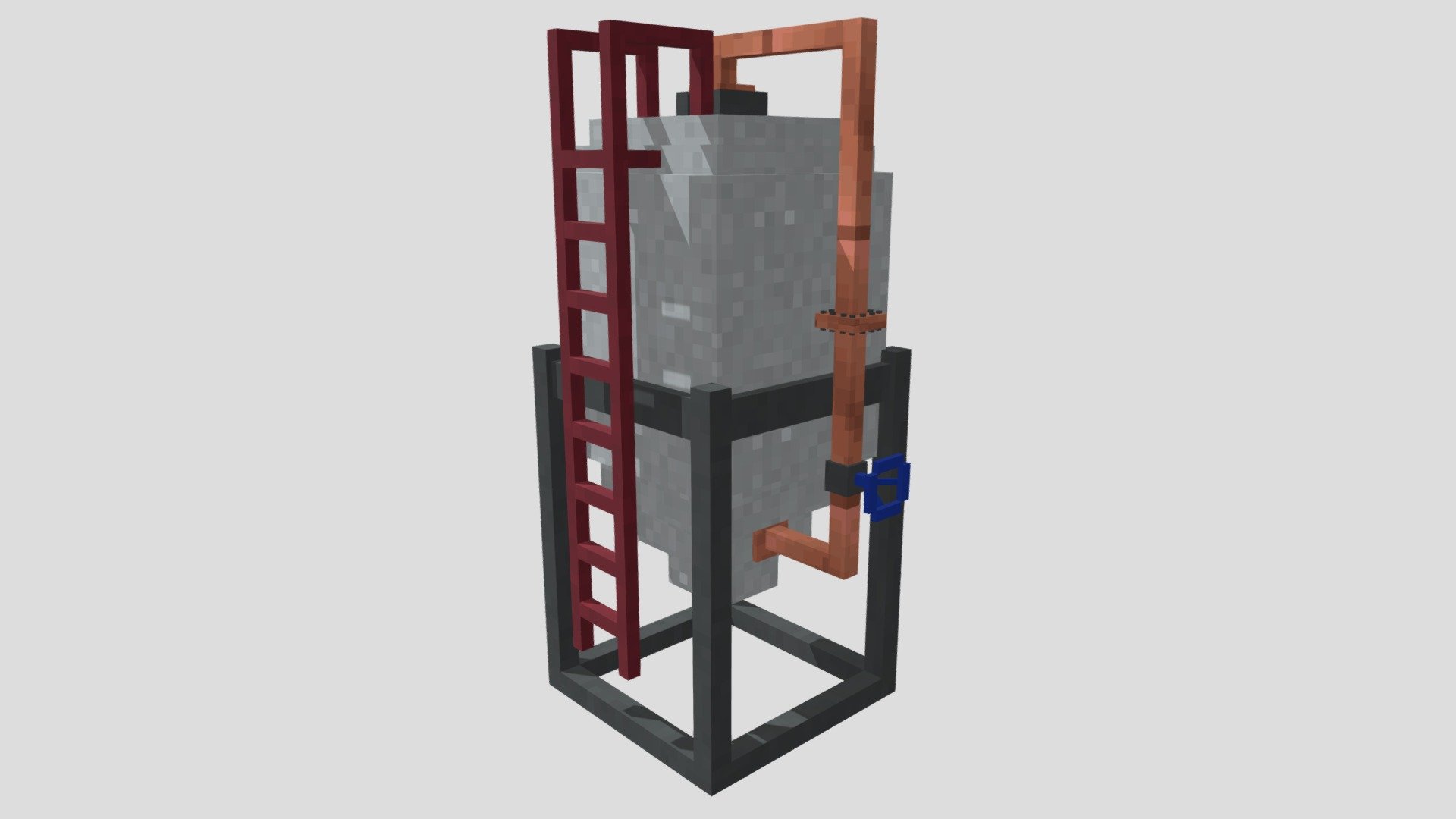 Minecraft - Refinery v2 - 3D model by BartekBW (@rojdanbw) [6406545 ...