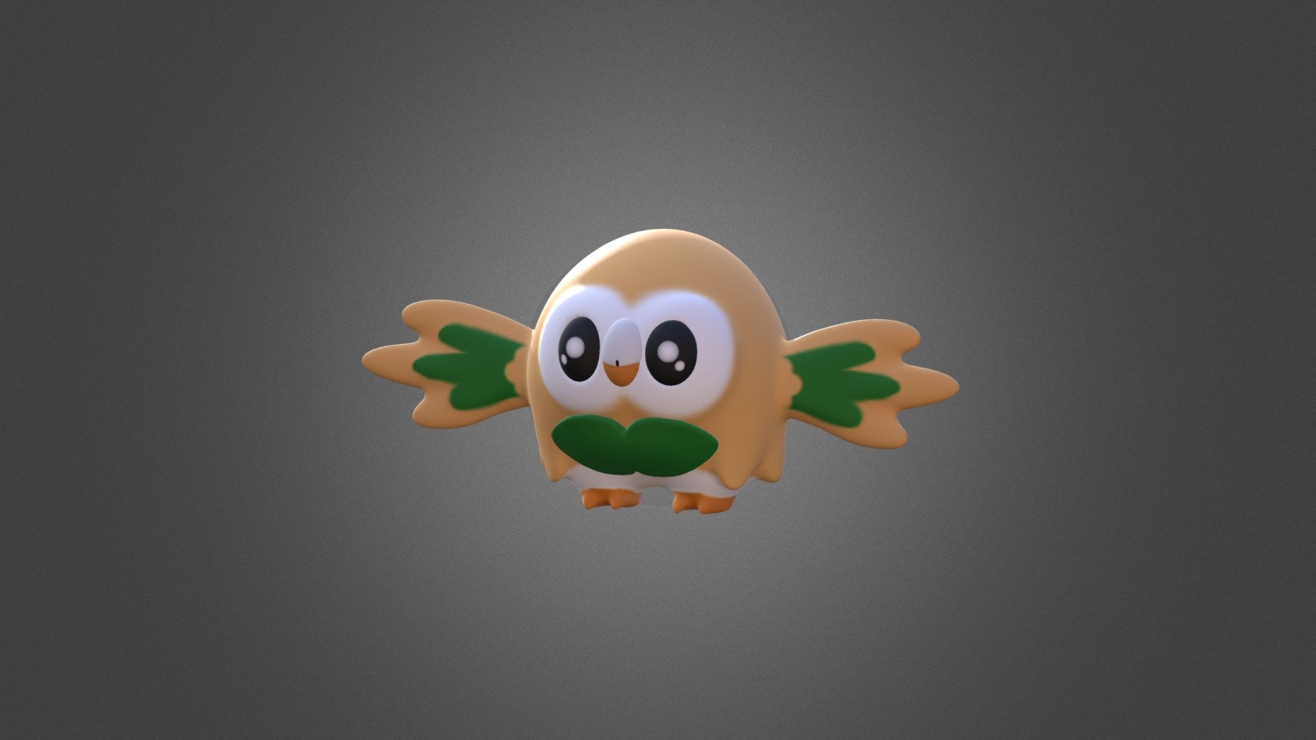 Rowlet Model 3D - Download Free 3D model by Jesus_D (@Mango_Biche ...