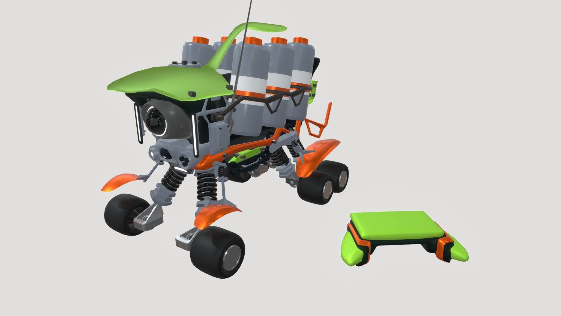 Concept RC car with Controller - Buy Royalty Free 3D model by ...