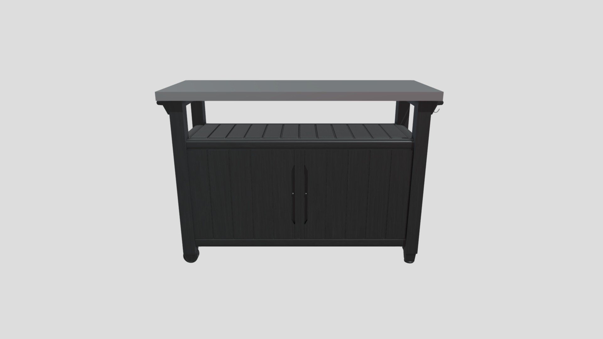 Grillbord Unity Barbecue and Grill 3D Model - Buy Royalty Free 3D model ...