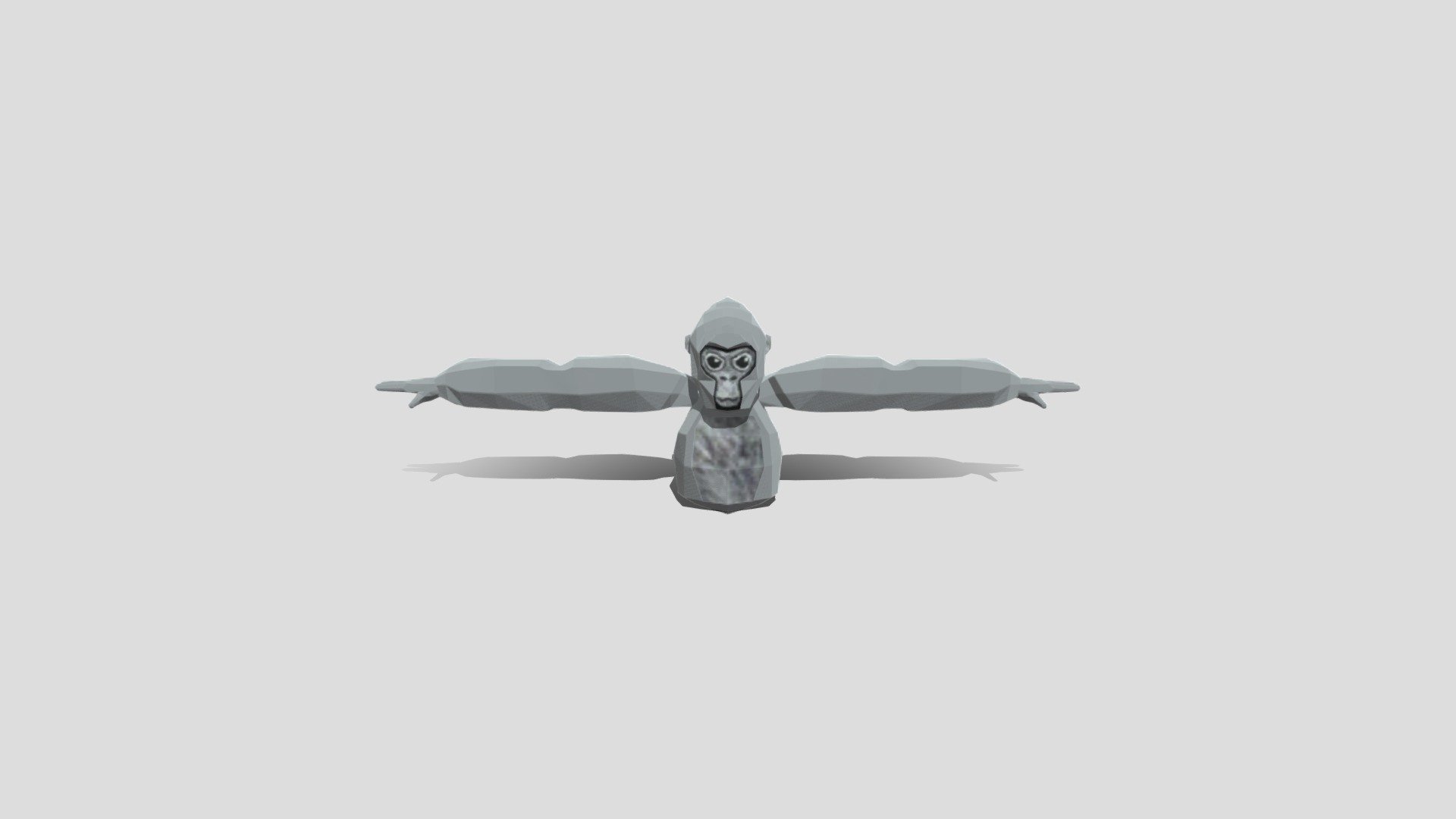Monke Starts Running then dies Lethal Ape Primal - Download Free 3D ...