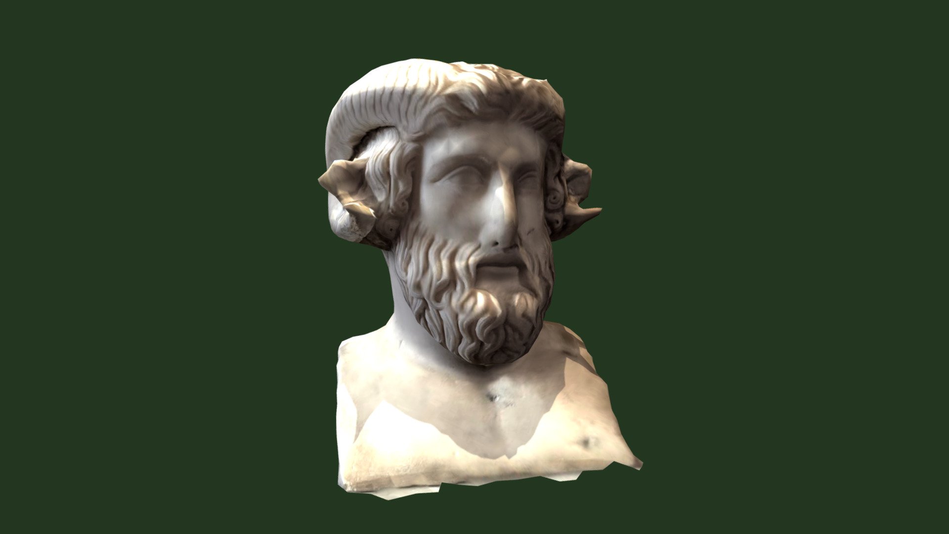Erma di Zeus Ammon - gruppo ciga - 3D model by Daniele Caccavale ...