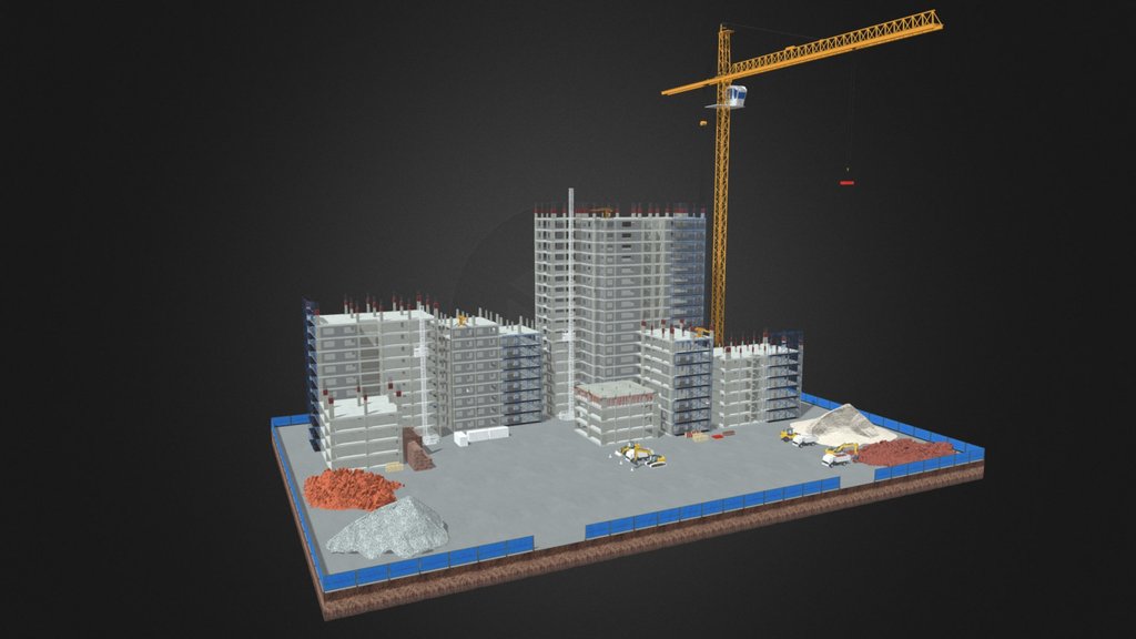 construction site - A 3D model collection by gemma2 - Sketchfab