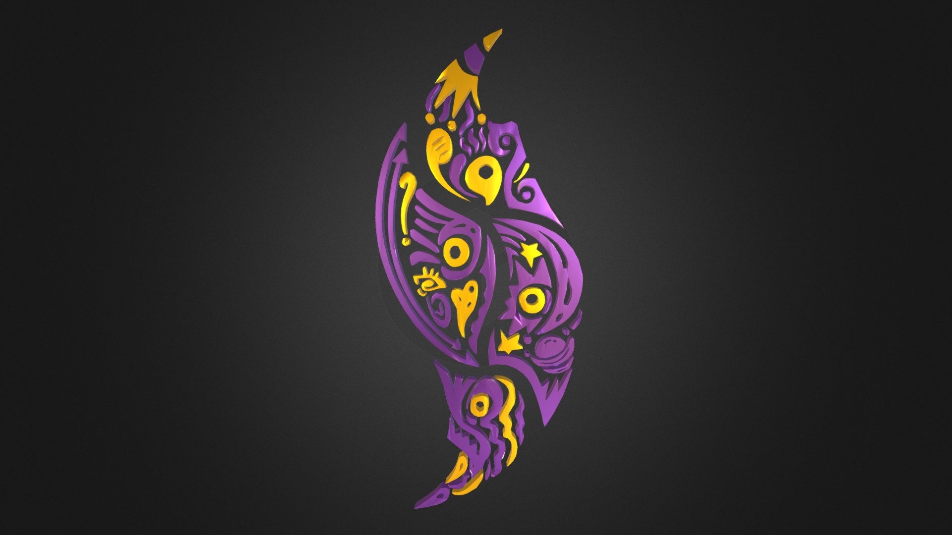 Pasar Seni 2014 - Floating Logo - 3D model by Iman Satriaputra Sukarno ...