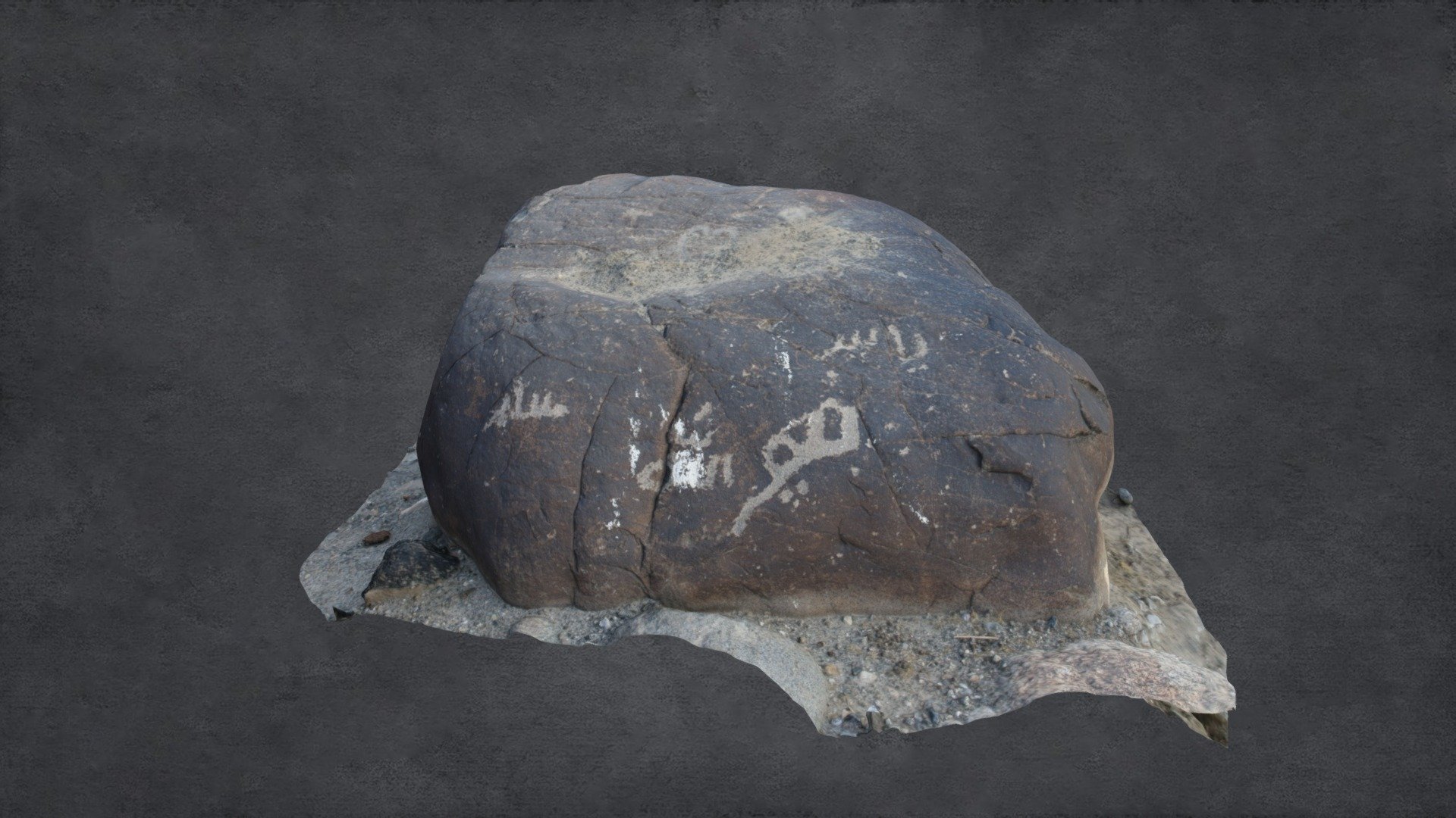 Rock Carving at Chilas-X (Rock 68) - 3D model by cvlablums [64098cc ...