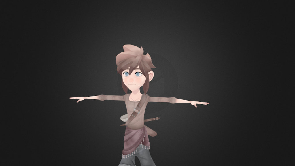 "Henri" Character - 3D model by Kyungbo918 [640b8fa] - Sketchfab
