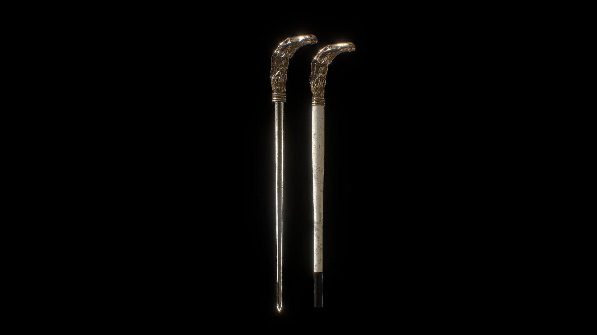 Cane Sword - 3D model by mad_cactus_soda [640de42] - Sketchfab