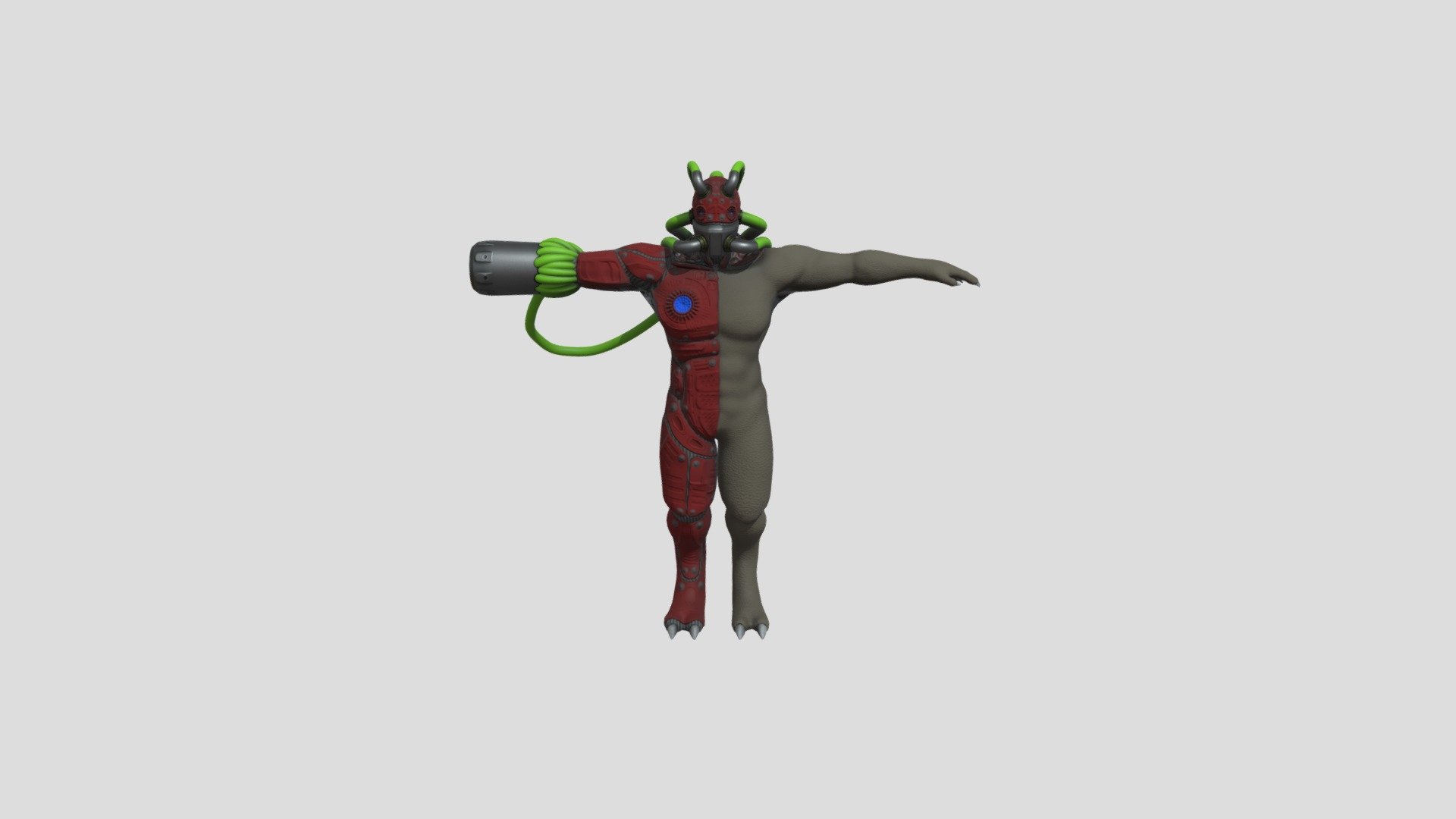 Boss Character - 3D model by Krystian Mikula (@alukim99) [640f639 ...