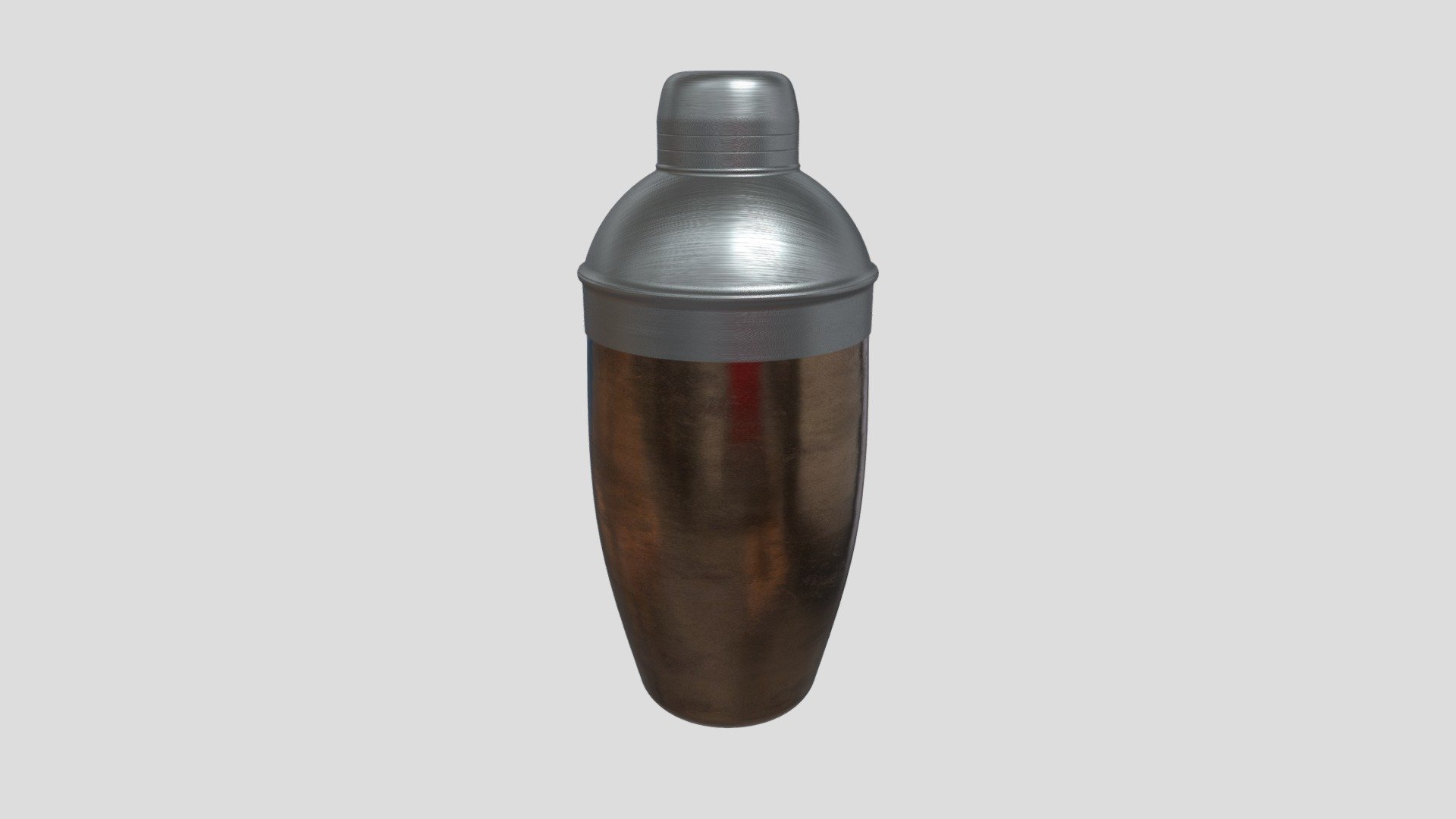 Cocktail Shaker - 3D model by MauroGonzalezA [64102e9] - Sketchfab