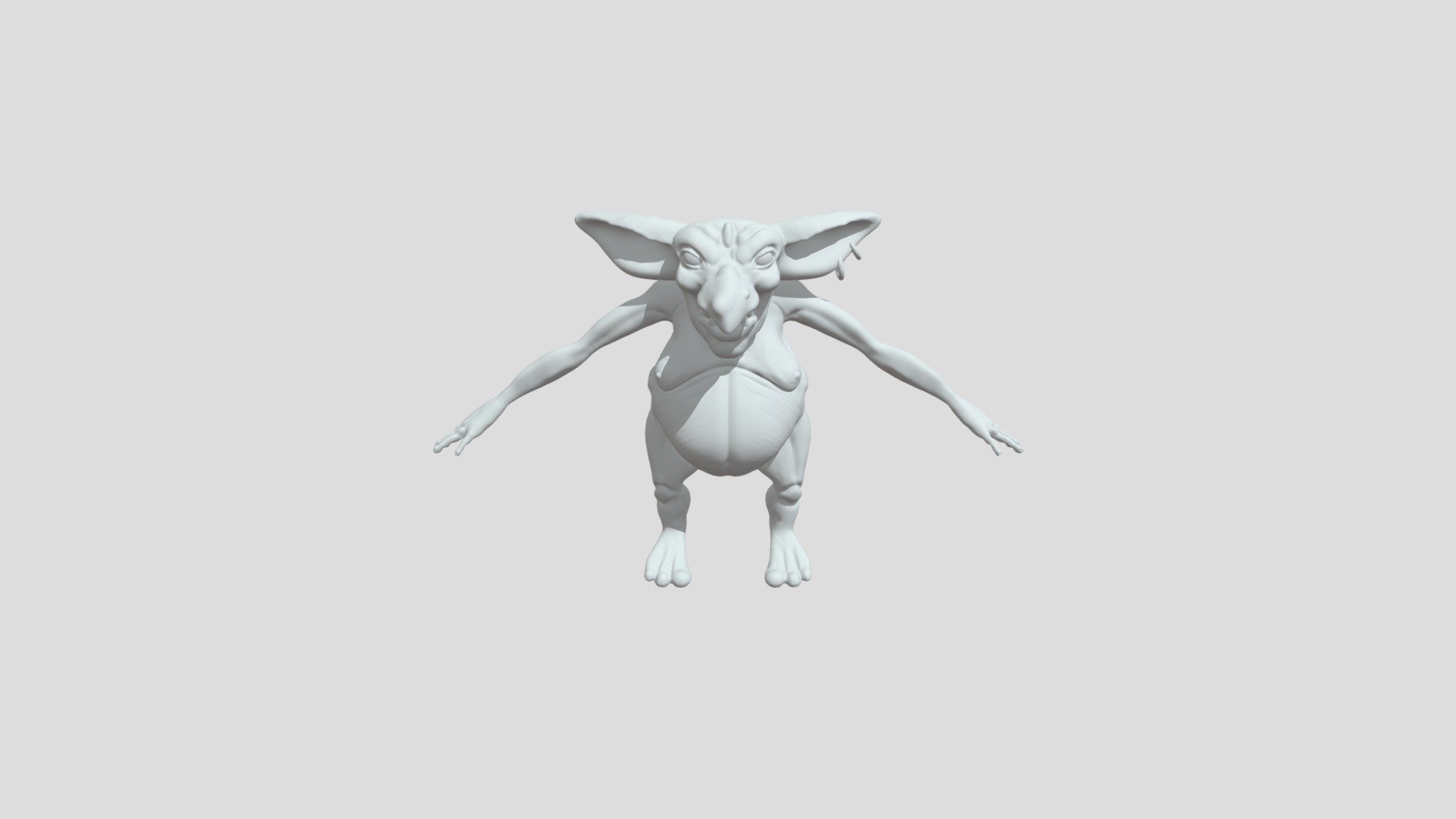 Goblin modeling practice - Download Free 3D model by a21liccheche ...