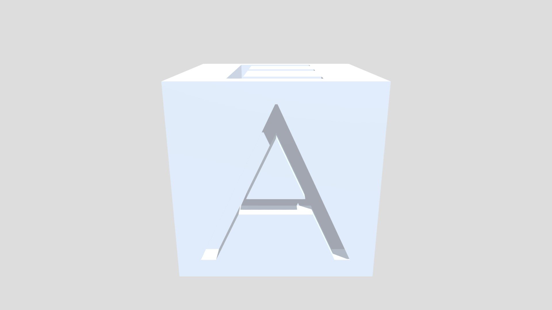 Lettered Cube - 3D model by Morpheus (@morpheus-11) [6411a64] - Sketchfab
