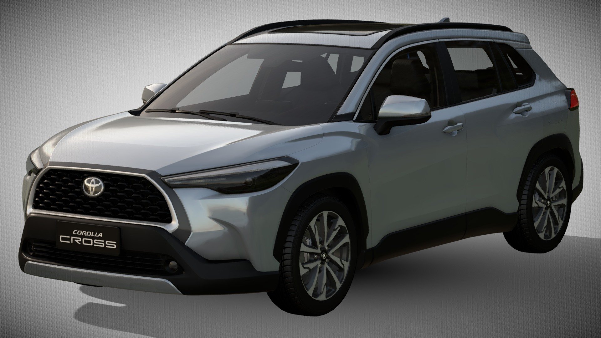 2021 Toyota Corolla Cross - Download Free 3D model by Ddiaz Design ...
