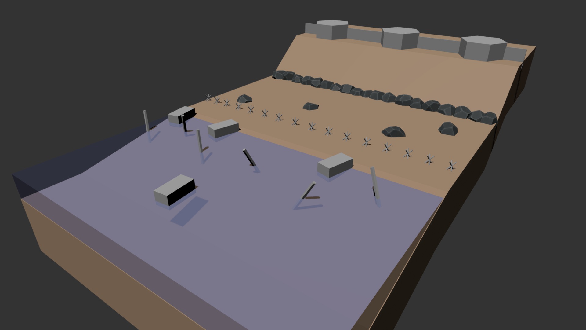 Mini D-DAY ver.1 - 3D model by Hecyon [6412bc2] - Sketchfab